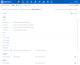 Appulate insurance program development guide